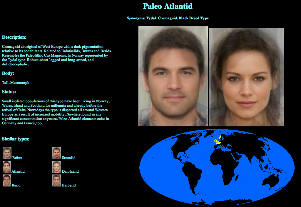 Расология, Антропология, Генетика : Нордиды и Балтиды, Восточные ...